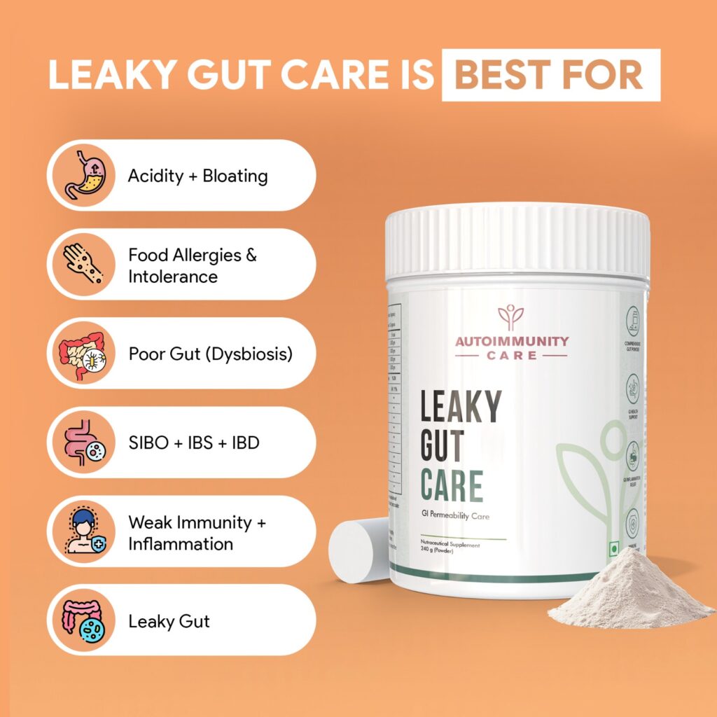 Buy Leaky Gut Care, 240g - Gut Repair and Digestive Powder