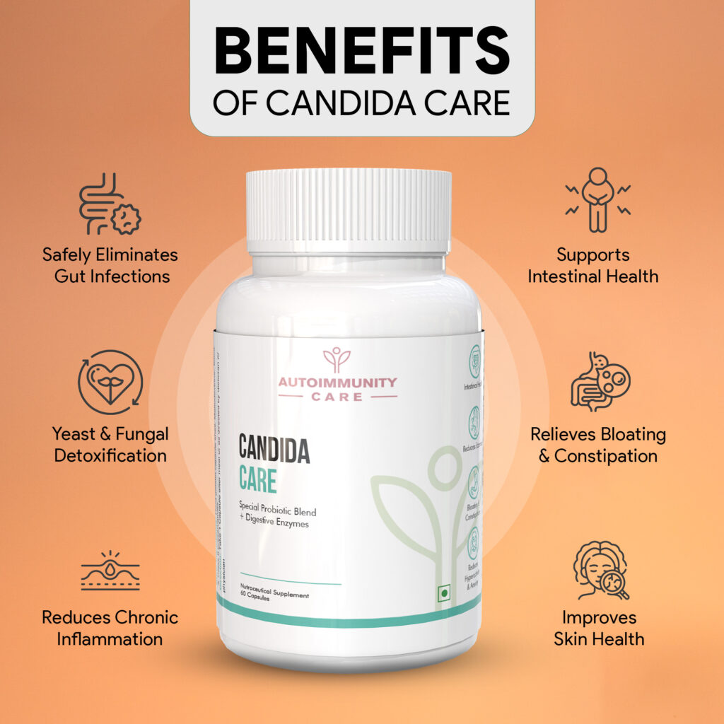 Buy Supplement for Candida and Leaky Gut - Probiotic Digestive Enzymes