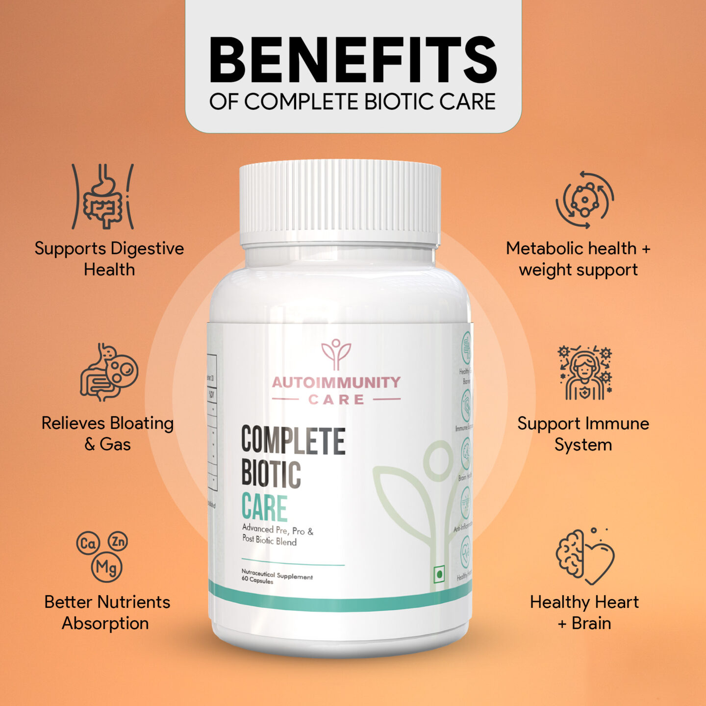 Buy Complete Biotic Care - Advanced Pre, Pro & Post Biotic Blend