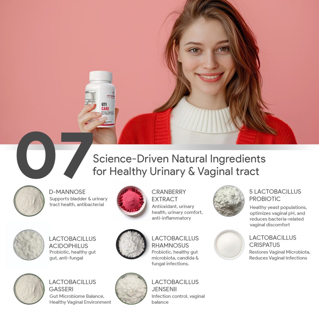 UTI Care Tablets for Women - Autoimmunity Care UTI Supplement